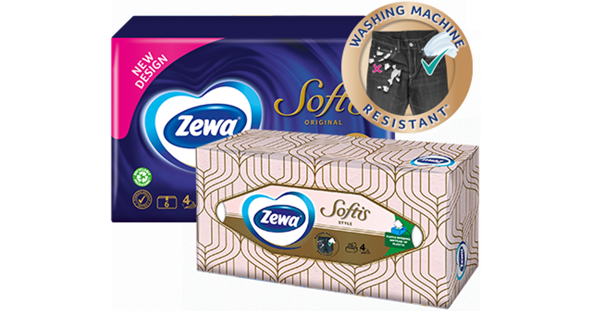 Zewa Χαρτομάντιλα washing machine resistant - Zewa