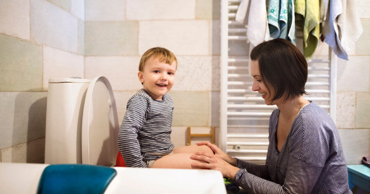 Pět tipů pro trénování chození na záchod - Zewa