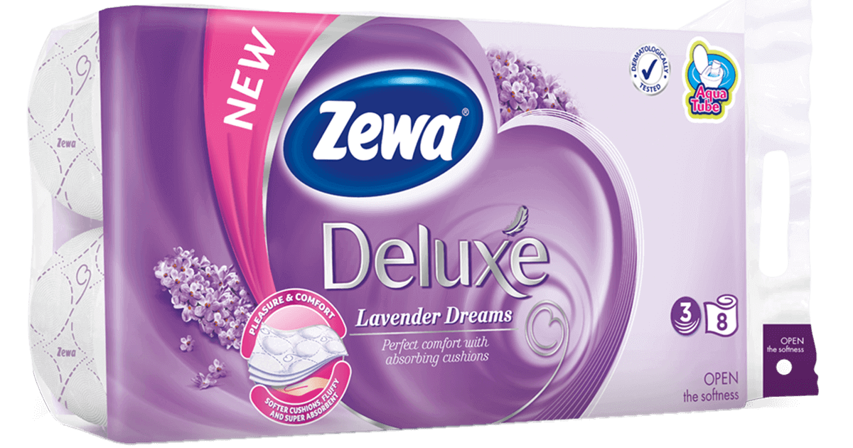 Zewa Deluxe Lavender Dreams - Zewa