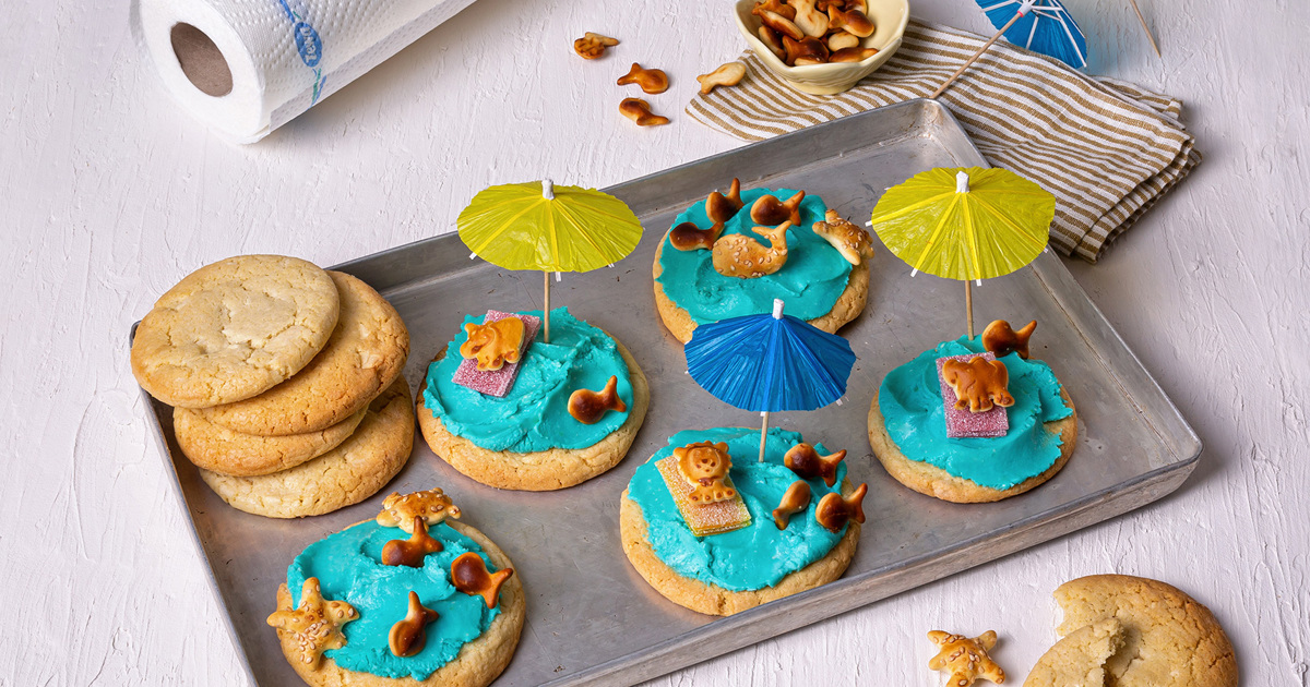 Pool-Party-Cookies: ein leckeres Rezept für Deine Pool-Party - Zewa